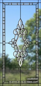 American Bevelled Glass Feature Window - Nottingham