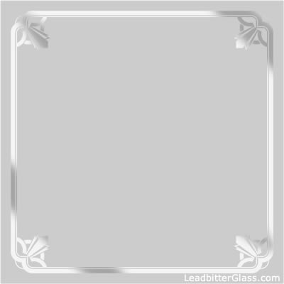 Etched Glass Corners Borders Page 1