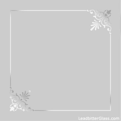 Etched Glass Corners Borders Page 1