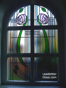 Mackintosh Leaded Window - Lincoln