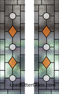 Stained Glass Minster Door Design - Balham London