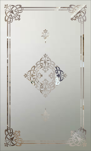 Traditional Etched Glass Designs Page 1 - Bespoke Etched Glass Panels
