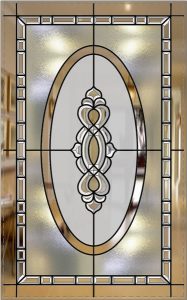 Large Bevelled Glass Window - Guildford