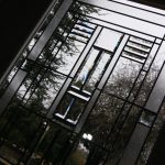 Abstract Bevelled Glass feature windows - Manchester