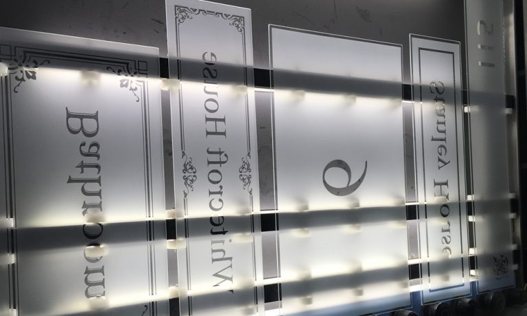 Etched Glass, delivered to homes all over the UK. Leadbitter Glass