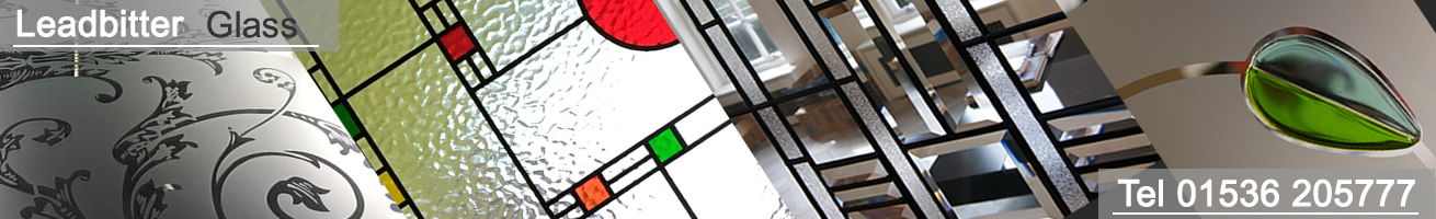 Cantor - Large Bevelled Glass Window - Guildford