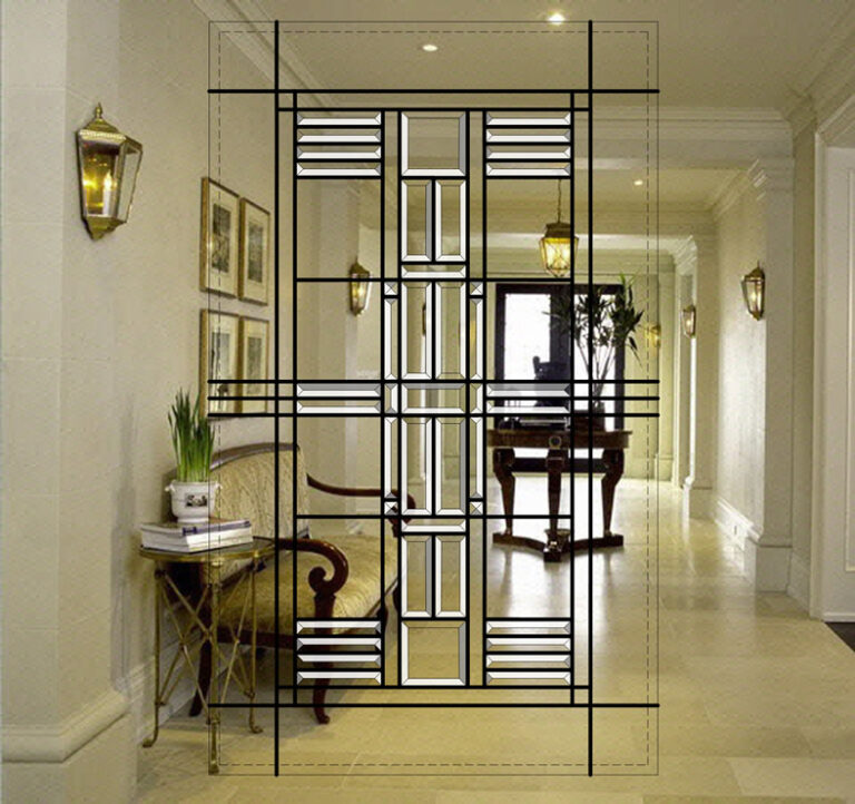 American Bevelled Glass Window - Sudbury