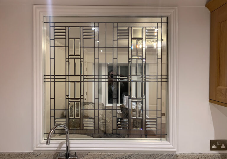 Bevelled Glass Panels - made to measure and delivered nationwide
