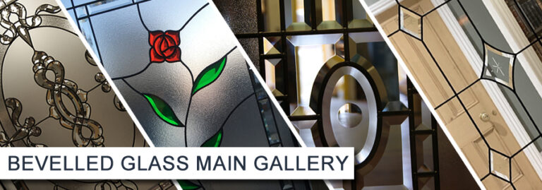 Bevelled Glass Panels - made to measure and delivered nationwide