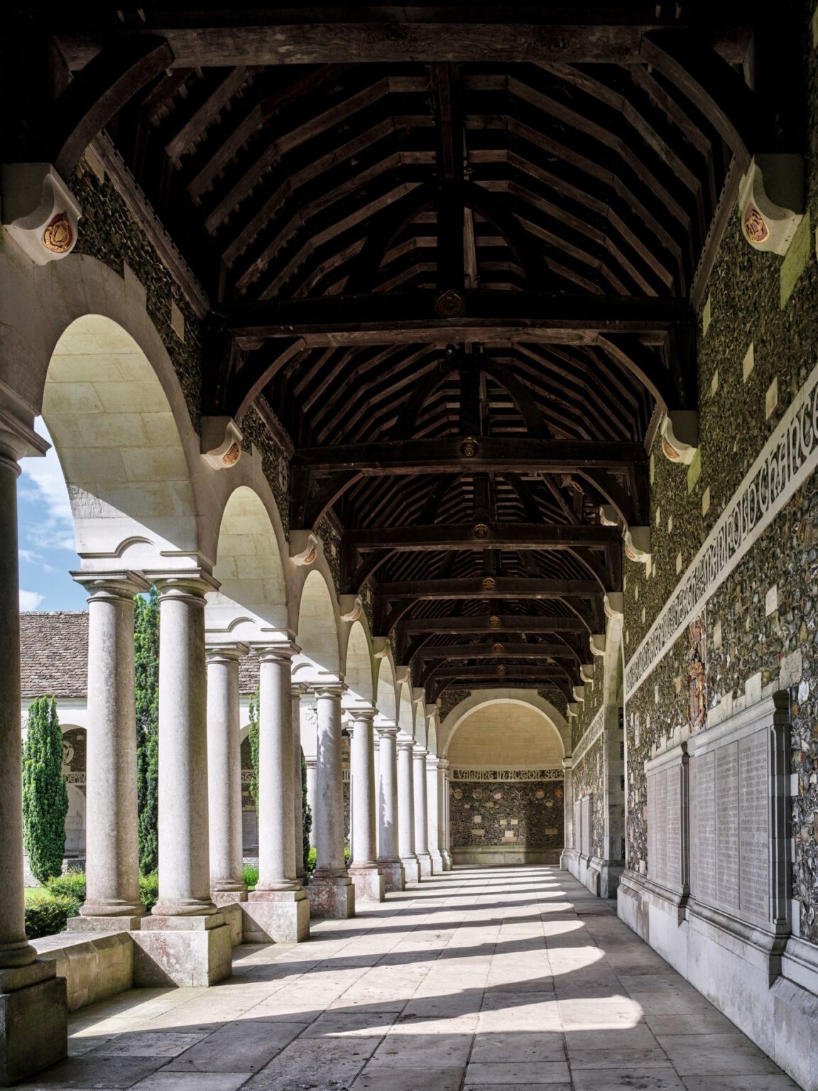 Stained Glass War Cloister – Winchester